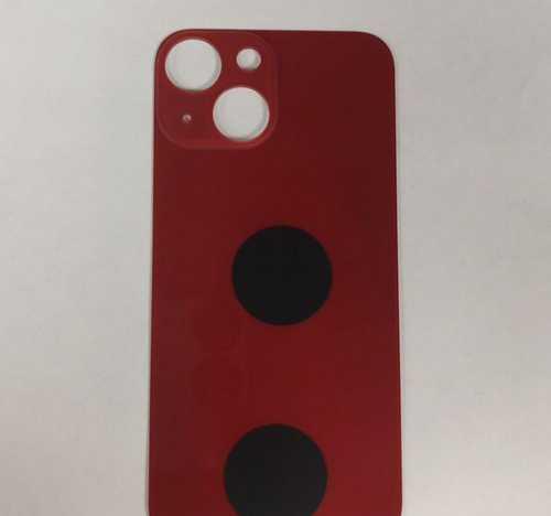 Заднее стекло на iPhone 13 mini Red оригинал  