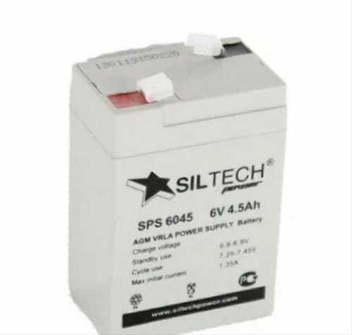 Аккумулятор siltech SPS 6045 (6V4,5A) д70ш48в100
