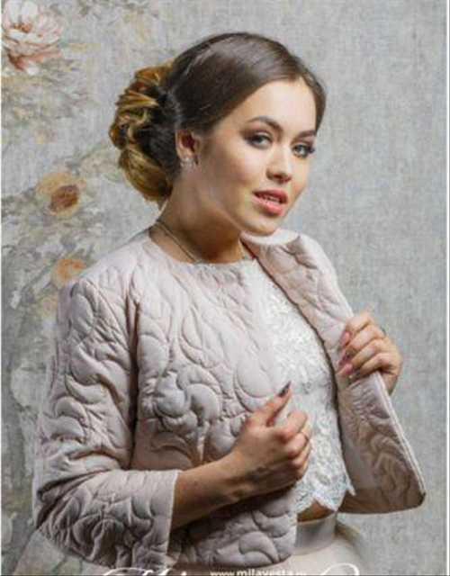 Свадебная шубка, куртка,накидка