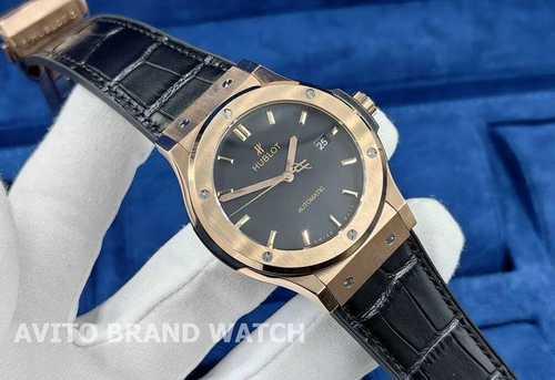 Часы мужские Hublot classic fusion 42 mm gold