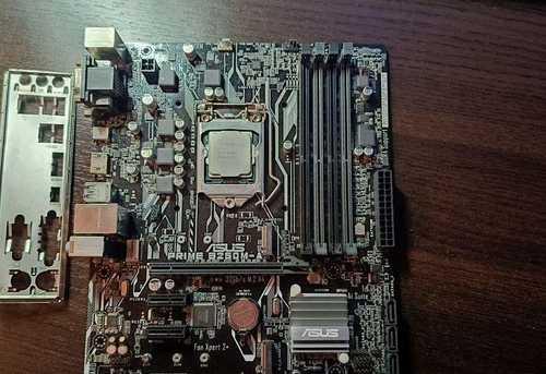 Плата asus prime B250M-A, LGA1151