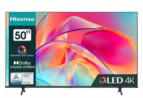 Новый Qled Телевизор Hisense 50E7KQ 4K 126см