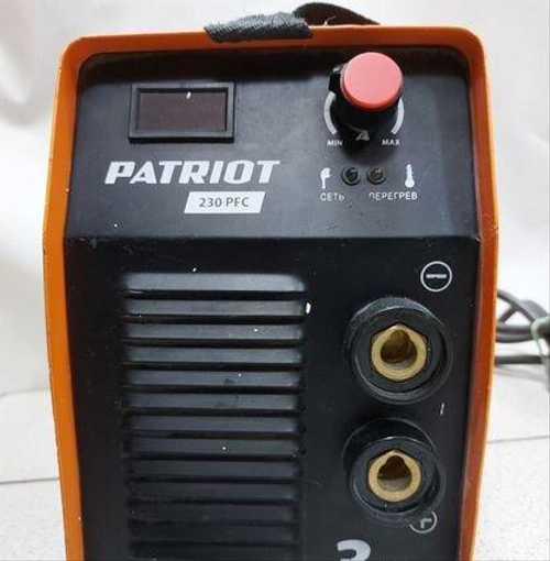Сварочный аппарат Patriot 230 PFC