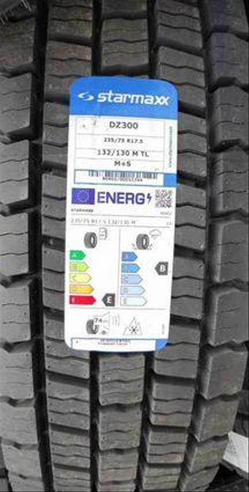 Шины 235/75 R17.5 14pr Starmaxx DZ300 132/130M вед