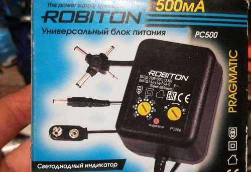 Блок питания универсал. Robitron pc 500, 500 ма