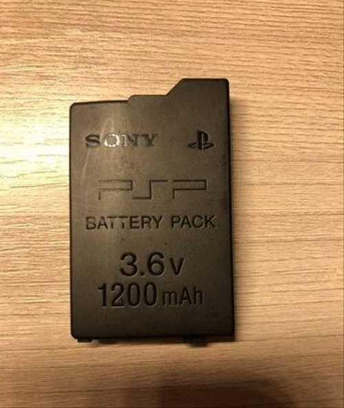 Sony psp аккумулятор (держит заряд как новый)