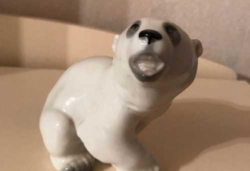 Статуэтка белый медведь лфз СССР