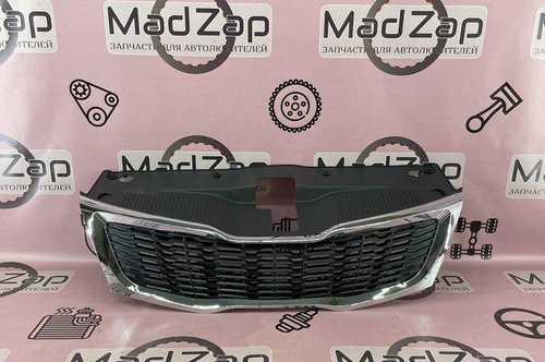 Решетка радиатора верхняя Kia Rio 3 2011 2012 2014