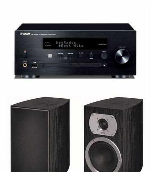 Микросистема Heco Victa Prime 202+Yamaha CRX-N470