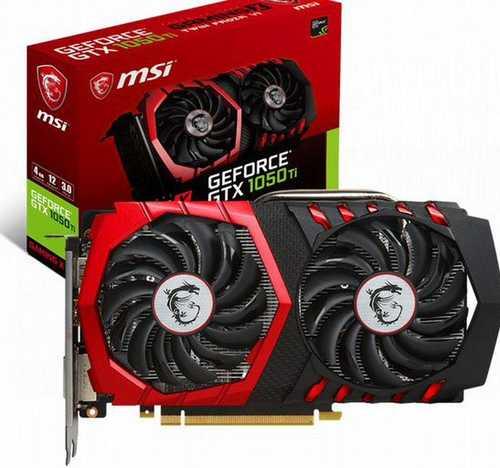 Видеокарта MSI GeForce GTX 1050 Ti Gaming X