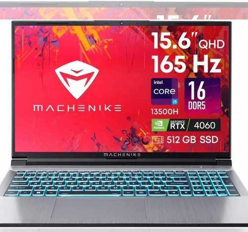 Новый ноутбук Machenike L15 RTX4060 на гарантии