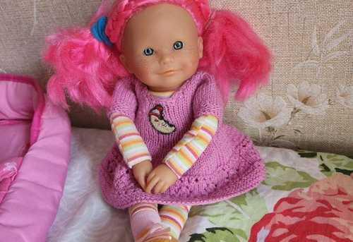 Тряпичная кукла, розовые волосы, Corolle Les Doll