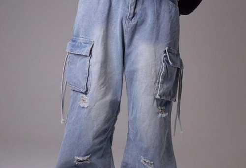 Jaded London type широкие джинсы