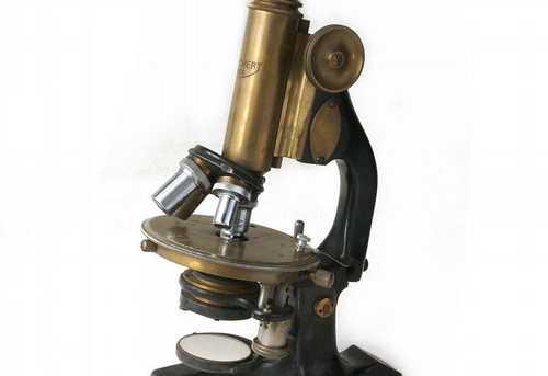 Старинный микроскоп C.Reichert Wien Австрия N72500