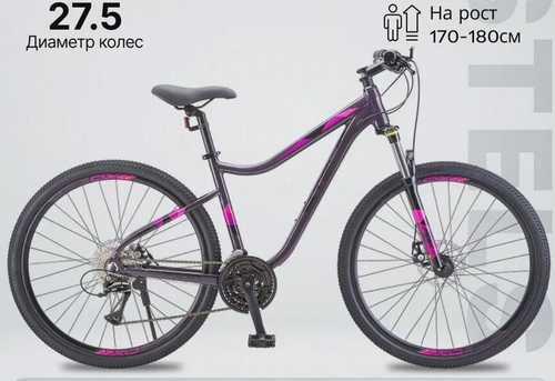 Велосипед 27,5" stels Miss-7700 MD (Темно-пурпурны