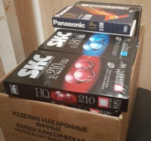 Видеокассеты vhs