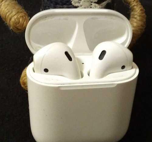 Беспроводные наушники apple airpods 2