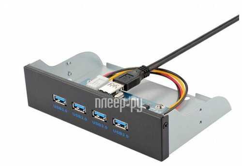 Планка на переднюю панель Gembird 4xUSB-A 3.0