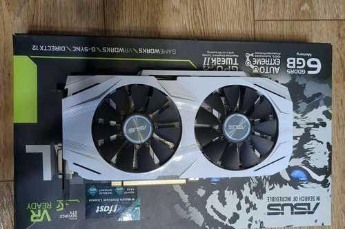 Видеокарта gtx 1060 6gb asus