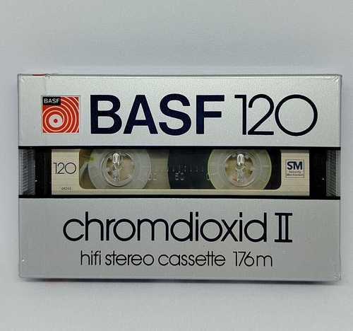 Новая Аудиокассета Basf chromdioxid crii 120