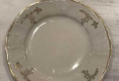 Десертная тарелка фарфор Bernadottee чехия