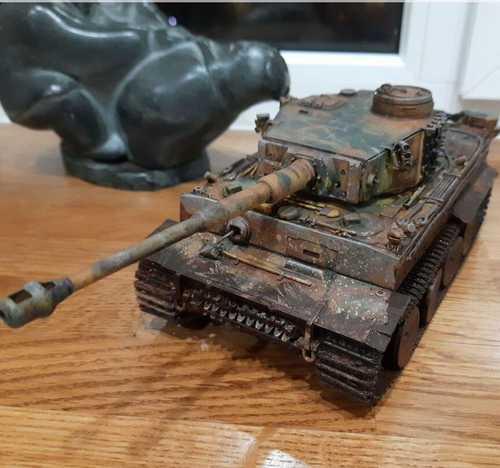 Модель танка Tiger VI ausf e, тигр