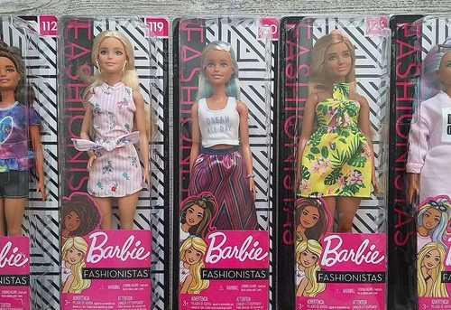Barbie Fashionistas 112, 119, 120, 126, 136