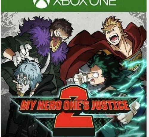 MY hero ones justice 2 xbox ONE XS ключ