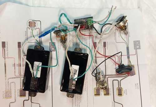 Звукосниматели EMG Комплект для установки