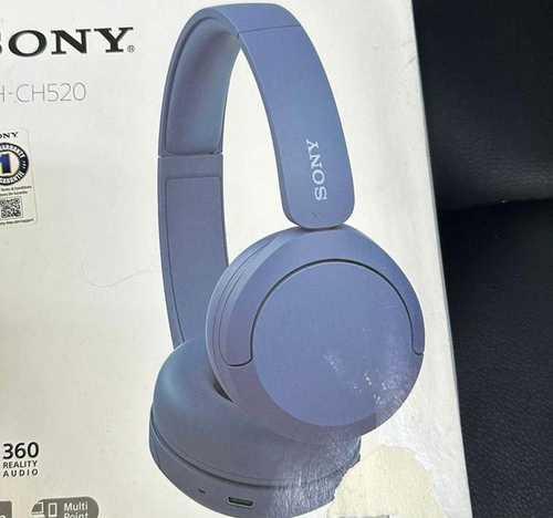 Беспроводные наушники Sony wh-ch520 синие