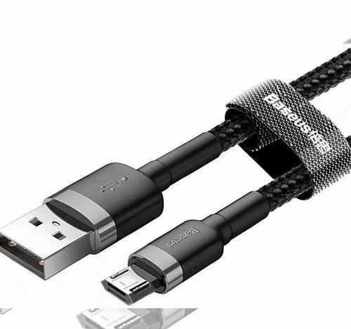 Кабель Baseus Micro USB Черный (camklf-BG1)