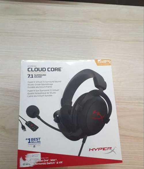 Игровые наушники HyperX Cloud Core 7.1