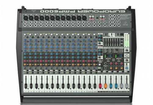 Behringer PMP6000 микшерный пульт с усилителем
