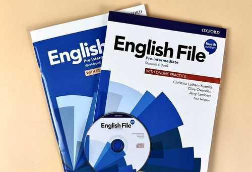 English file pre intermediate 4th Oxford + CD
