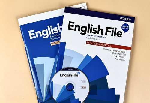 English file pre intermediate 4th Oxford + CD