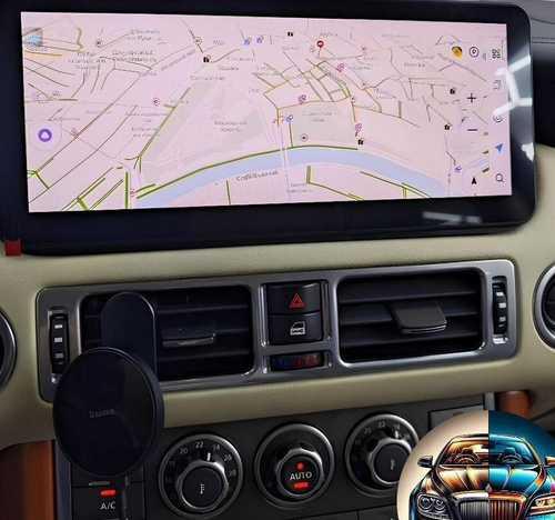 Магнитола 12.3" Range Rover L322 Android 12