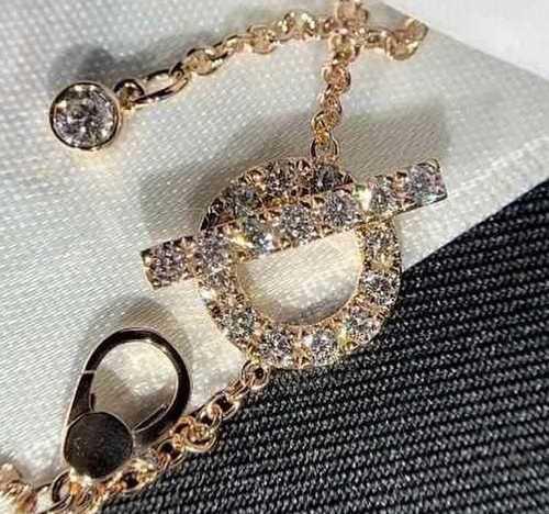 Hermes Paris Ever Chaine D’ancre браслет 0.43ct