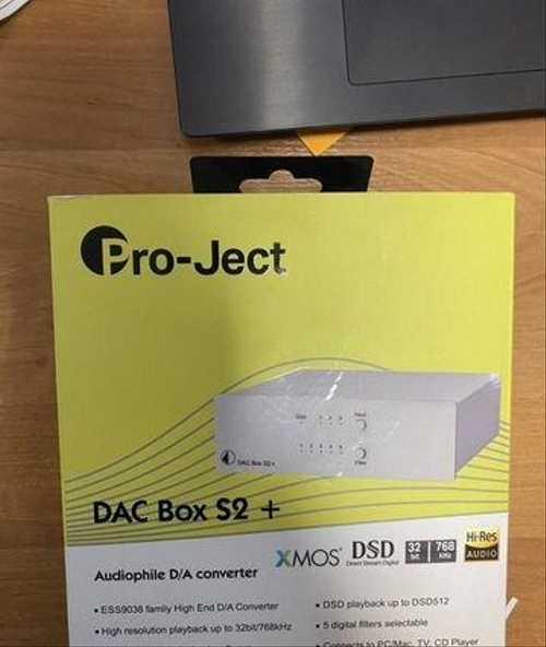 Внешний Цап Pro-Ject DAC BOX S2 +