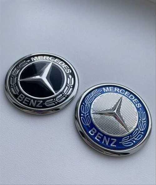 Значок эмблема на багажник/капот Mercedes