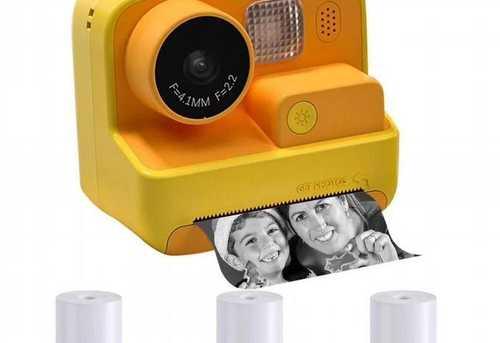 Детский фотоаппарат моментальной печати полароид