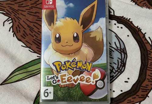 Pokemon let's go Eevee Nintendo Switch