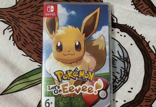 Pokemon let's go Eevee Nintendo Switch