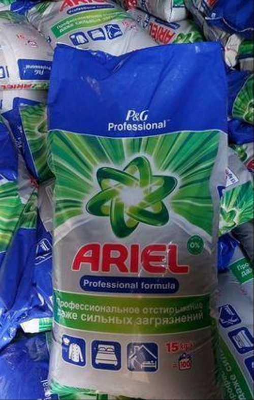 Стиральный порошок ariel 15 кг