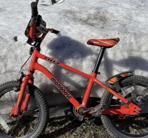 Велосипед детский mongoose mity goos 16