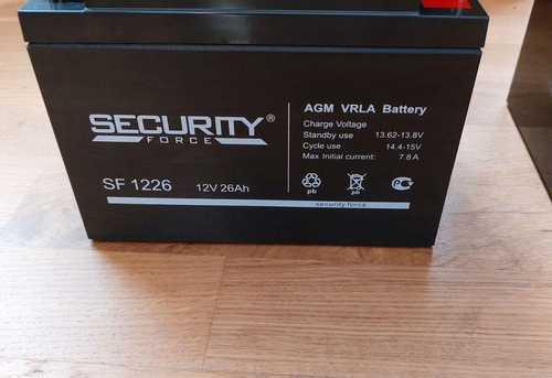 Аккумулятор Delta 1226, Security 1226