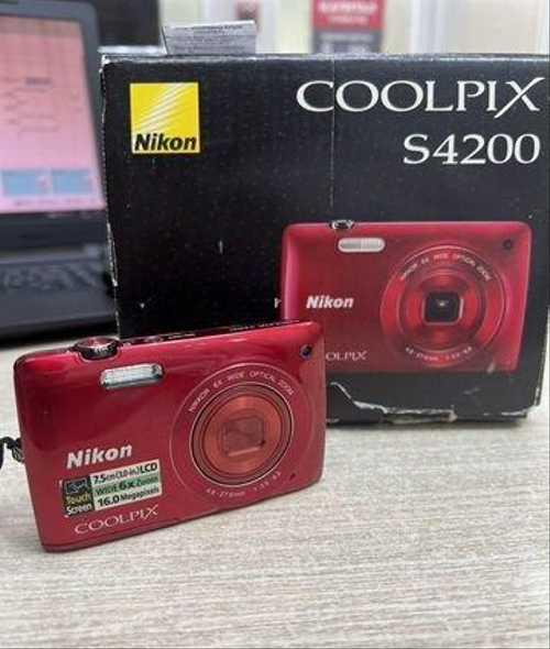 Фотоаппарат Nikon Coolpix S4200 Арт.003074120122