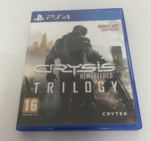 Crysis Trilogy Remastered ps4 ps5