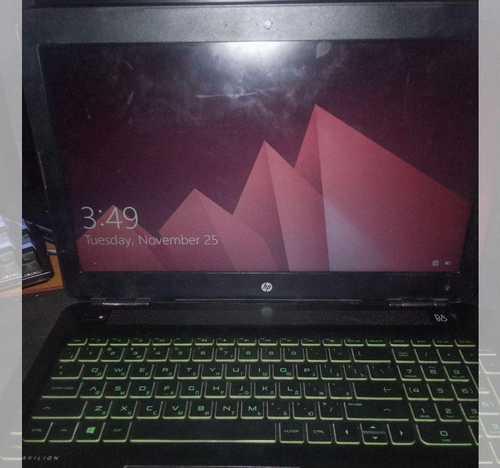 Игровой ноутбук hp pavilion 15 bc404ur