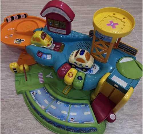 Игровой автотрек Vtech c машинками