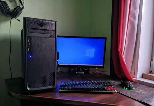 Игровой пк 4 ядра/SSD/500GB/GTX730/8GB/450W/intel